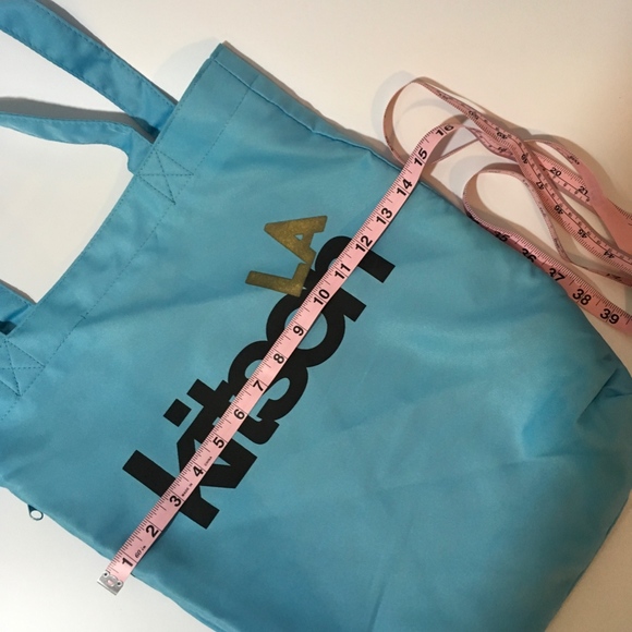 kitson | Bags | New Kitson Tote Bag Little Blue And Black | Poshmark